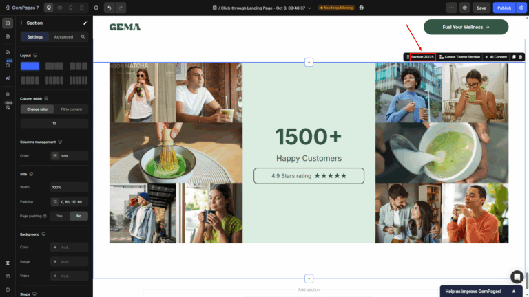 Shopify Section Limits - Help Center