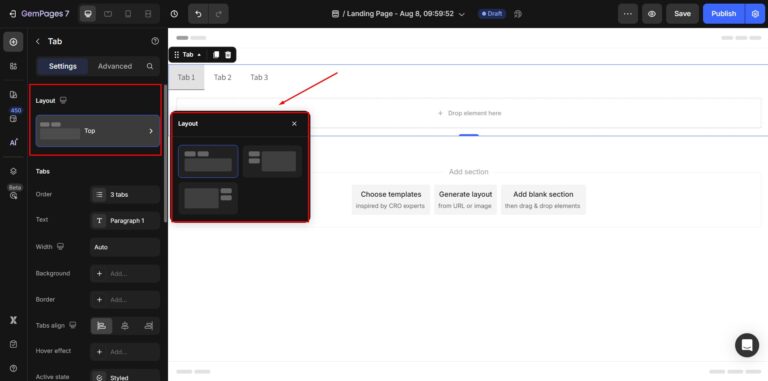 Tab Element - Help Center