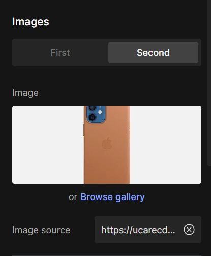 Comparison Image Element - Help Center