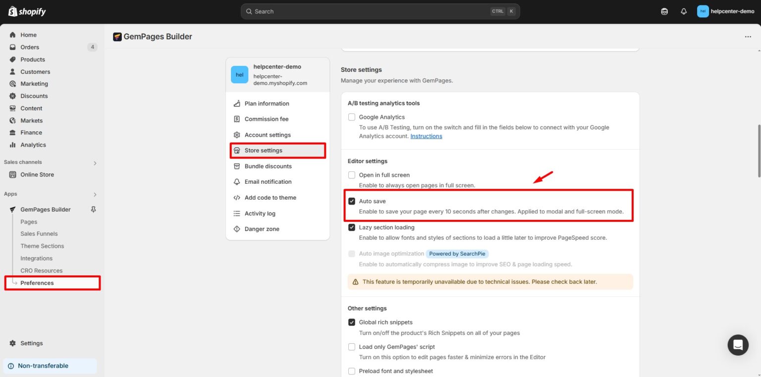 Auto-Save and Version History in GemPages - Help Center