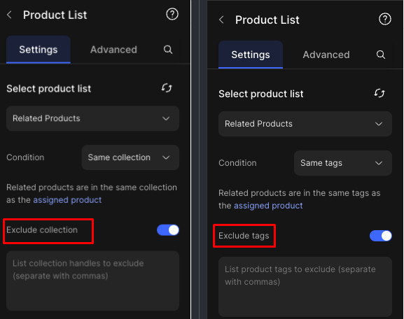 Related Products Element - Help Center