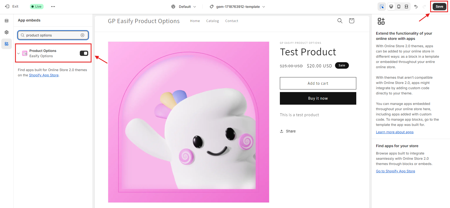 Easify Product Options Variant - Help Center