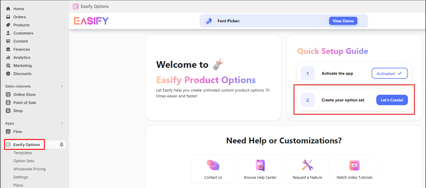 Easify Product Options Variant - Help Center