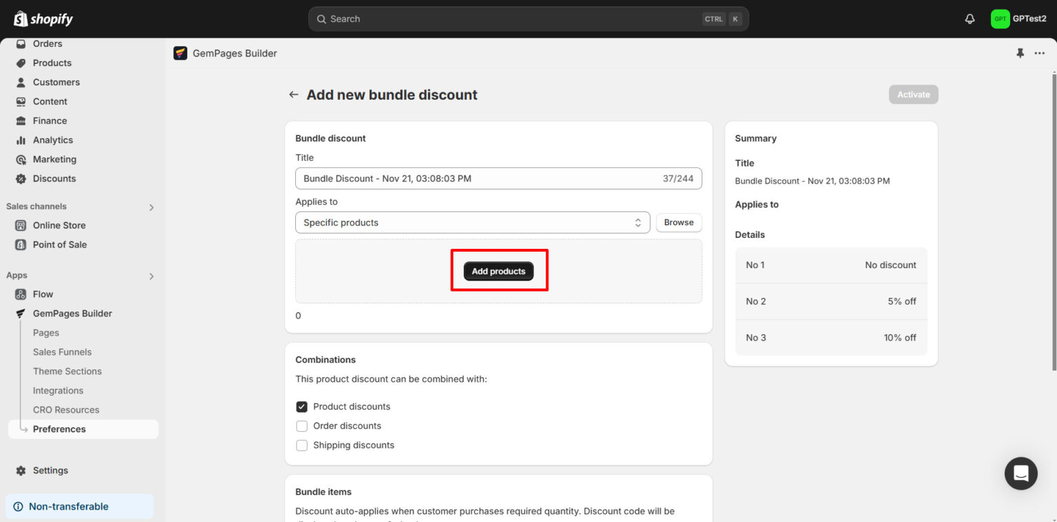 Bundle Discount Element - Help Center