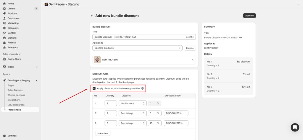 Bundle Discount Element - Help Center