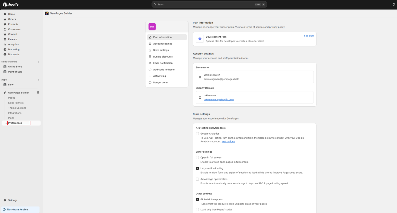 Active Full-Screen Mode in GemPages Editor