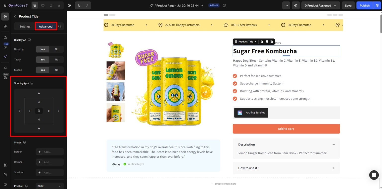 Margin, Padding, Spacing & Positioning Overview - Help Center