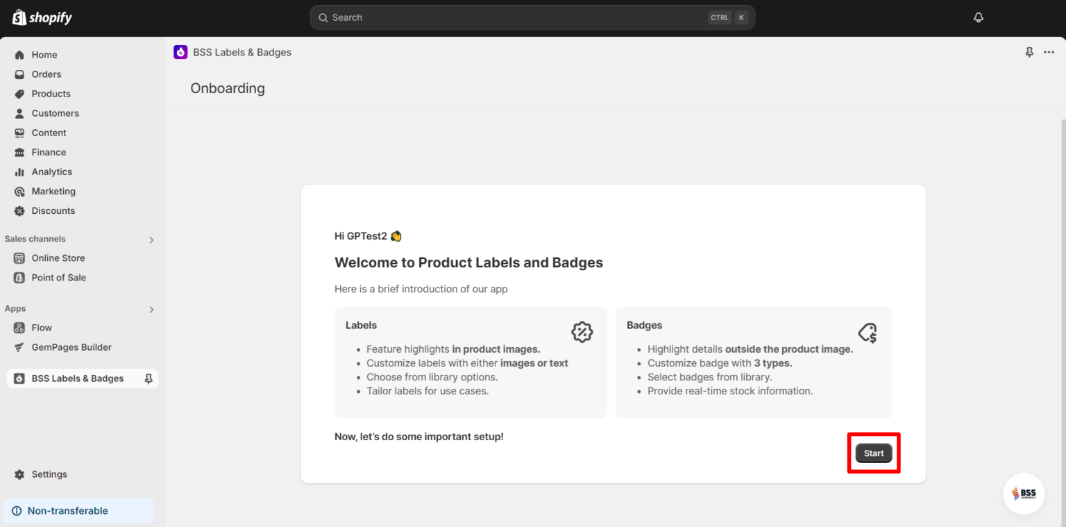 BSS: Product Labels & Badges - Help Center