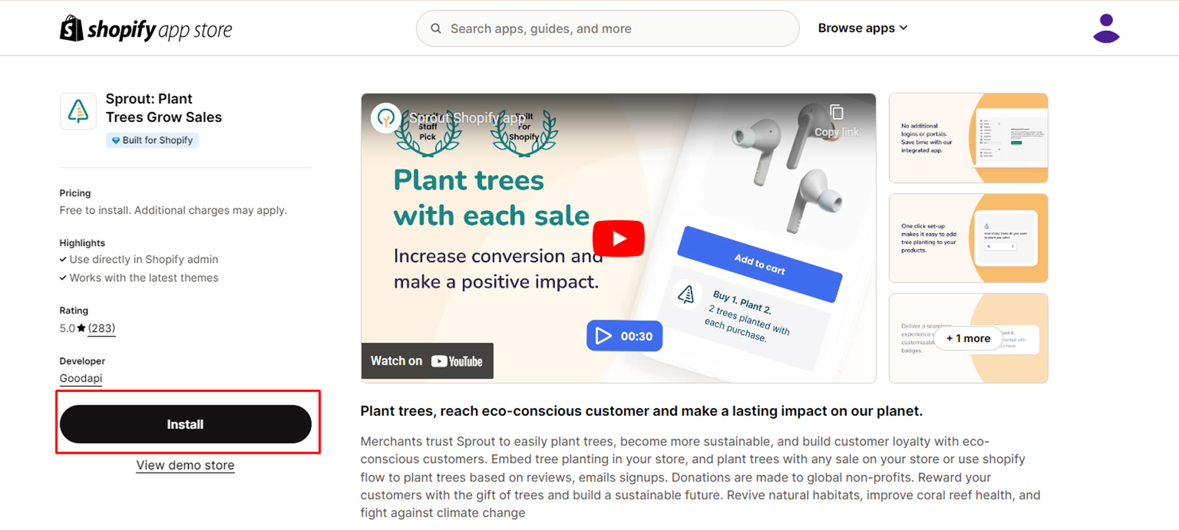 Sprout: Plant Trees Grow Sales - Help Center