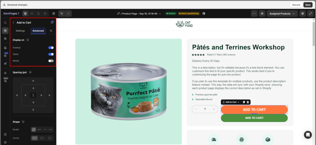Show/Hide Element or Section on Each Device? - Help Center
