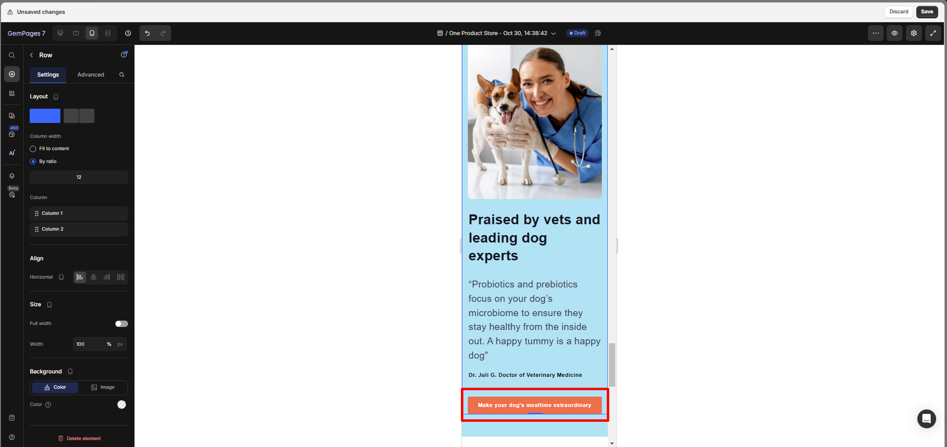 Re-order Columns/Content on Mobile - Help Center