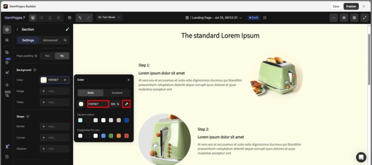 Background Settings Overview - Help Center