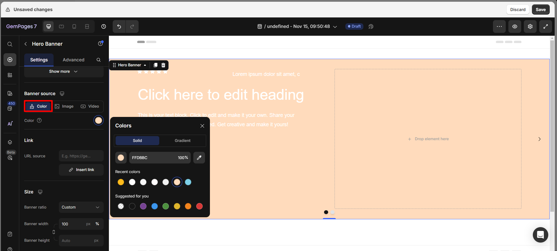Design Slideshow with Hero Banner & Carousel Element - Help Center