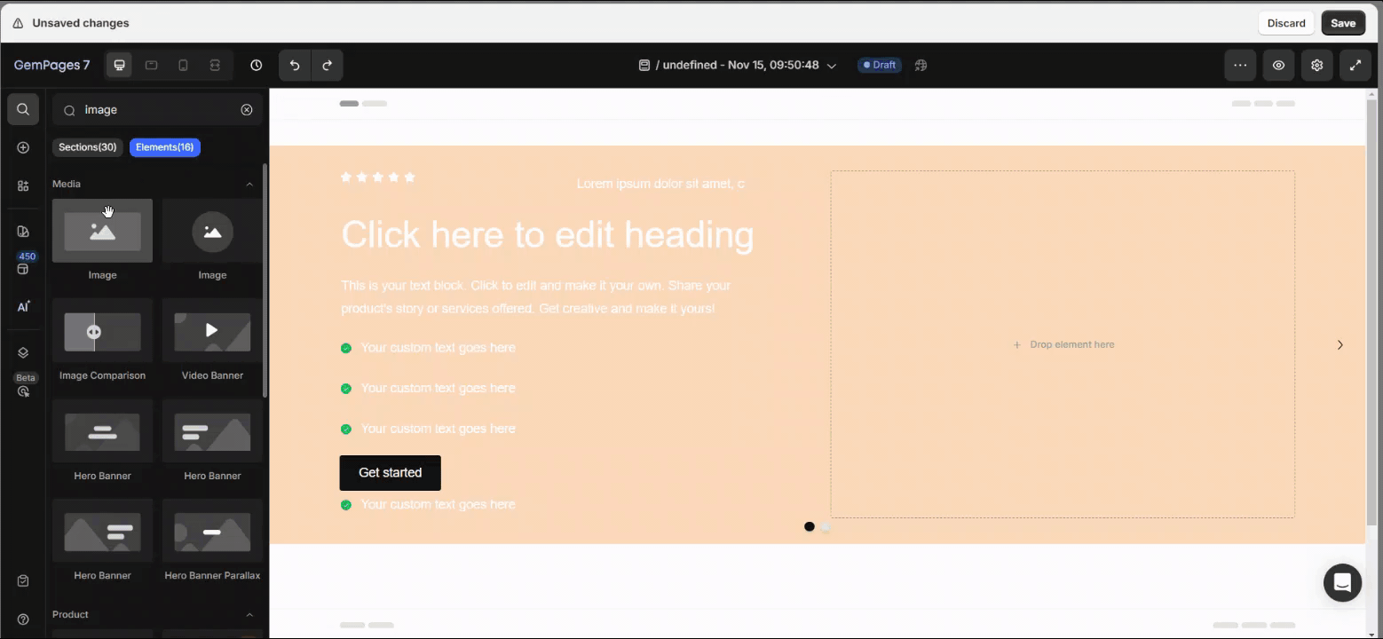 Design Slideshow with Hero Banner & Carousel Element - Help Center