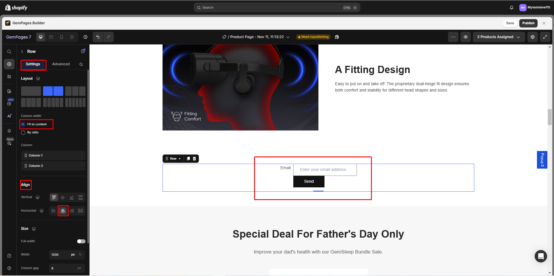 Design Contact Form Section with Contact Form Element - Help Center