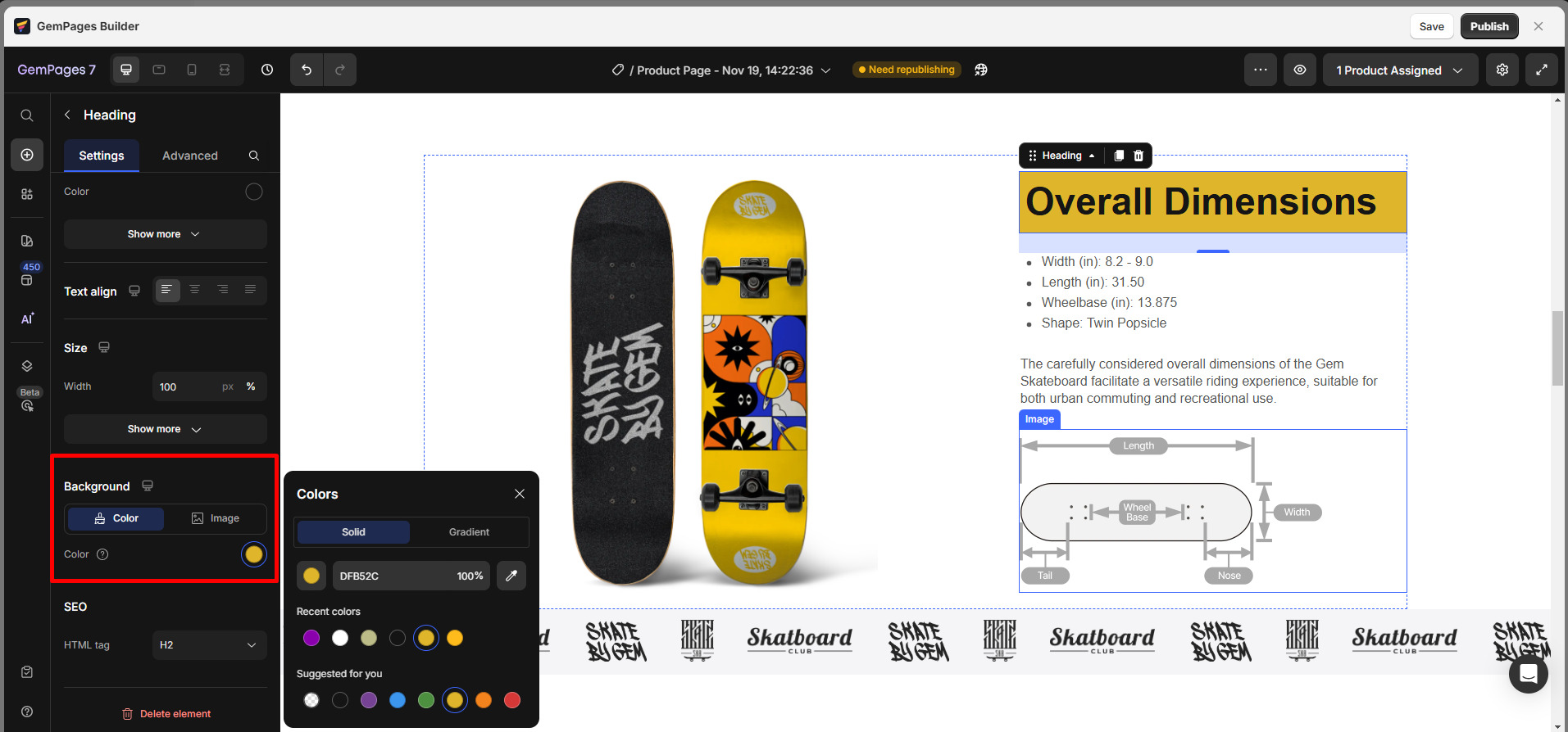 Change Text Styles - Help Center
