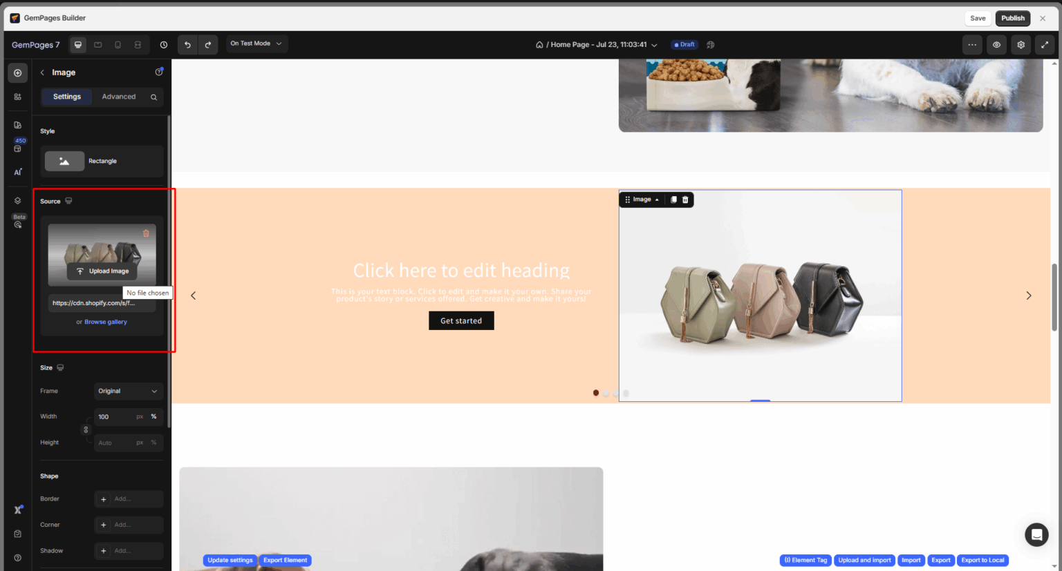 Design Slideshow with Hero Banner & Carousel Element - Help Center