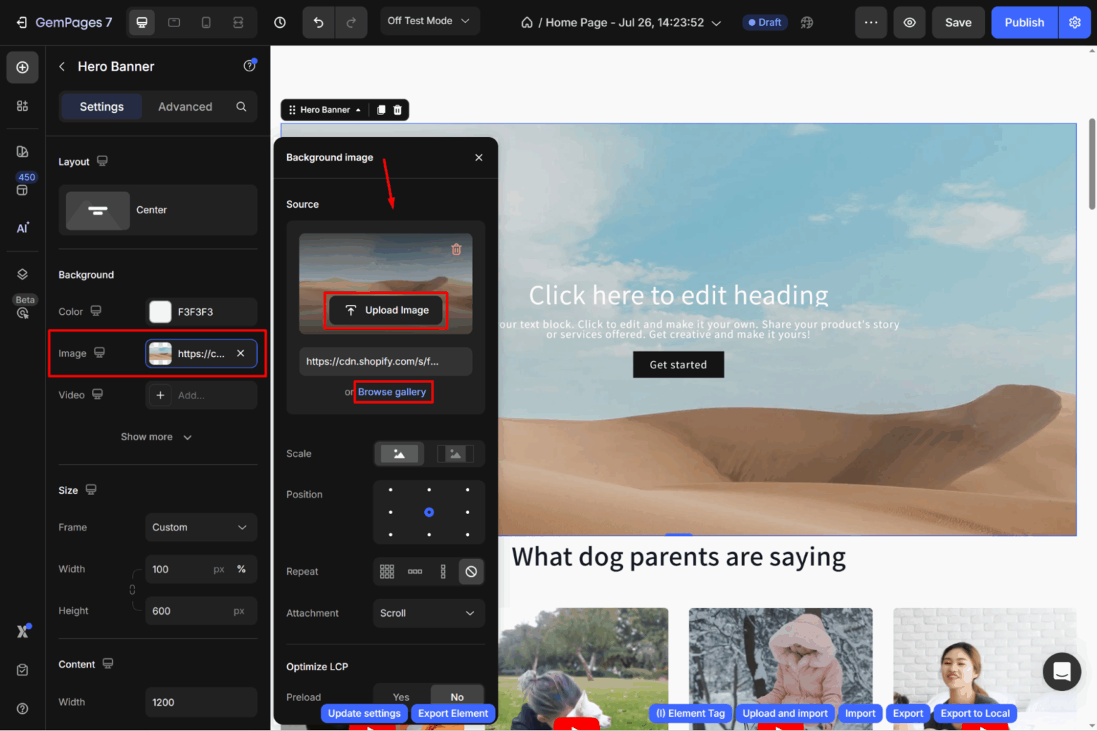 Hero Banner Parallax Element - Help Center