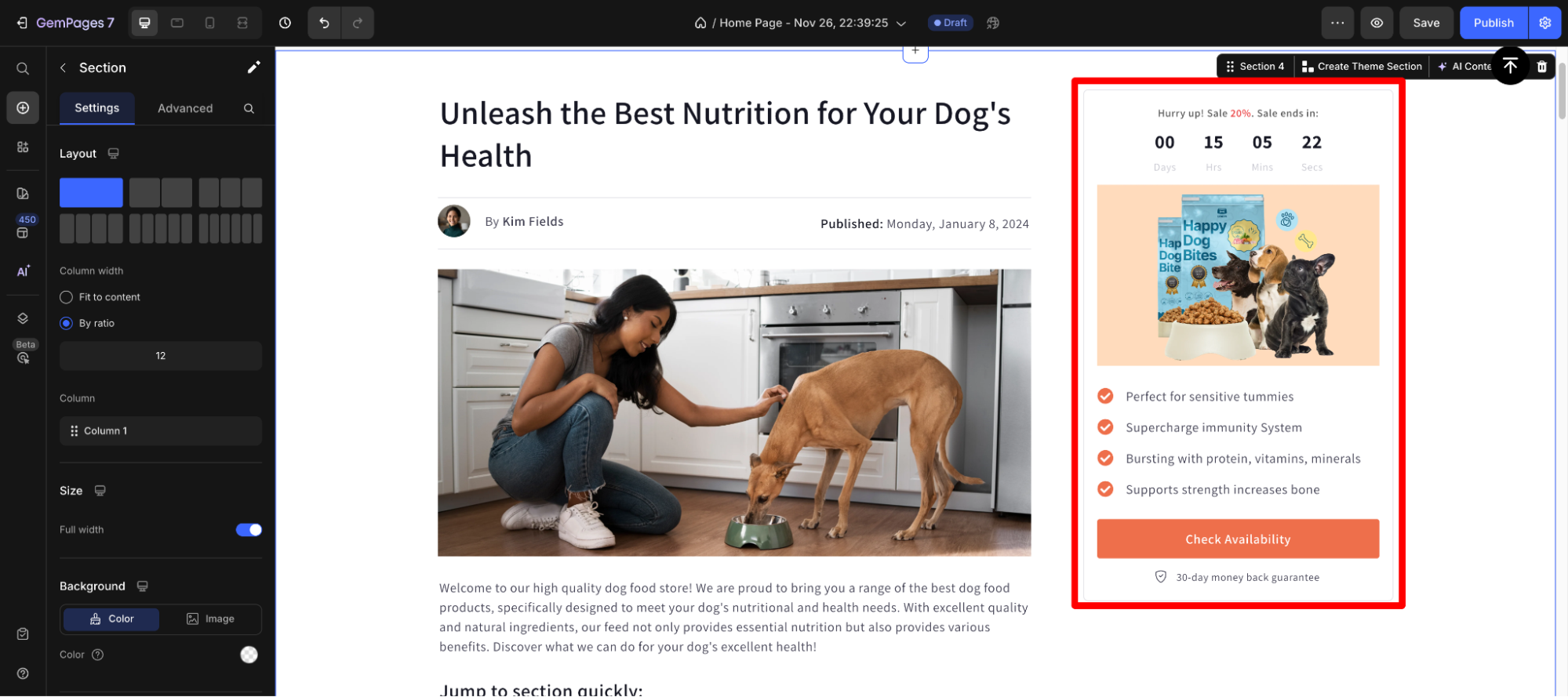 Make an Element Sticky When Scroll - Help Center