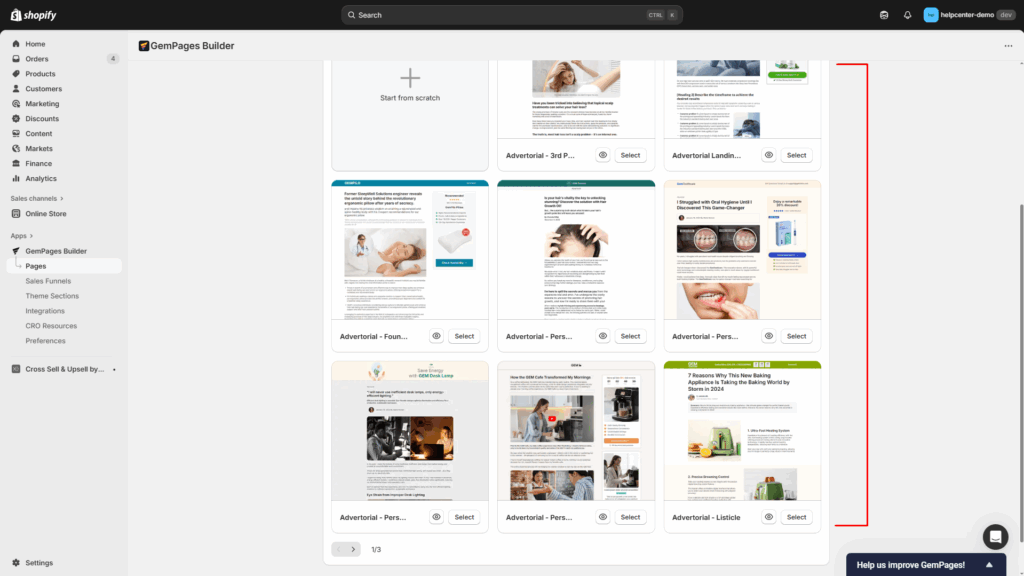 Create an Advertorial or Listicle Page - Help Center