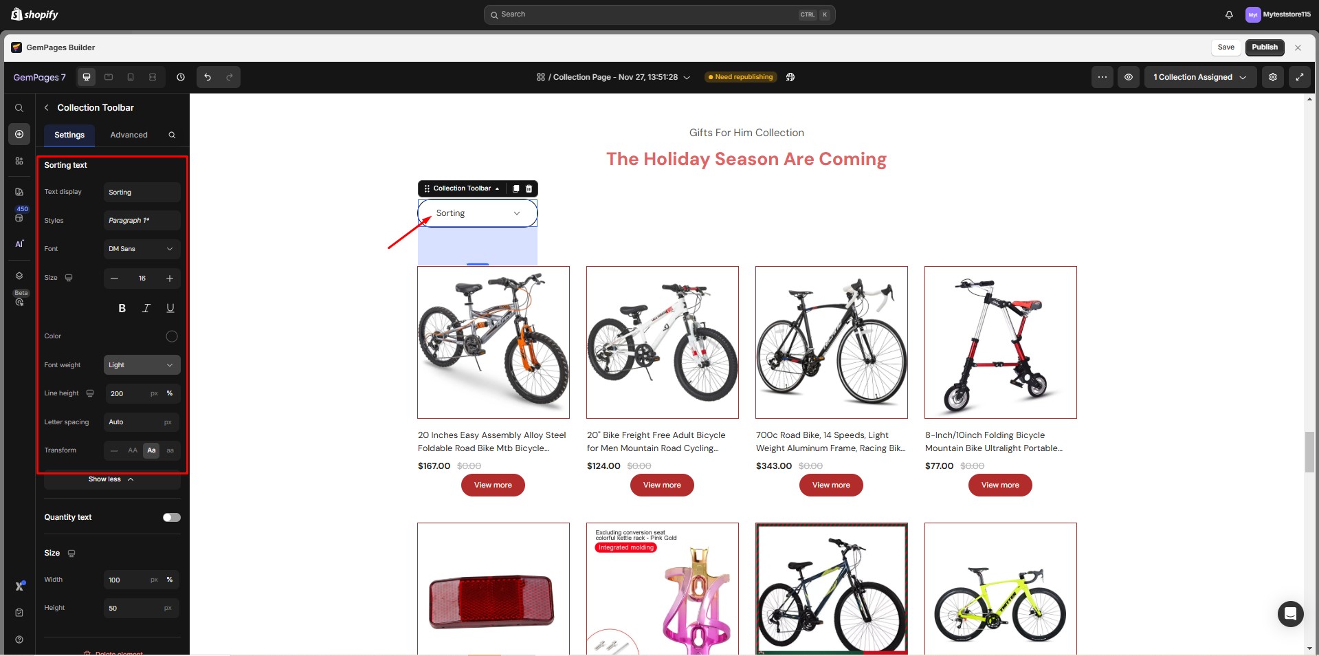 Collection Toolbar Element - Help Center