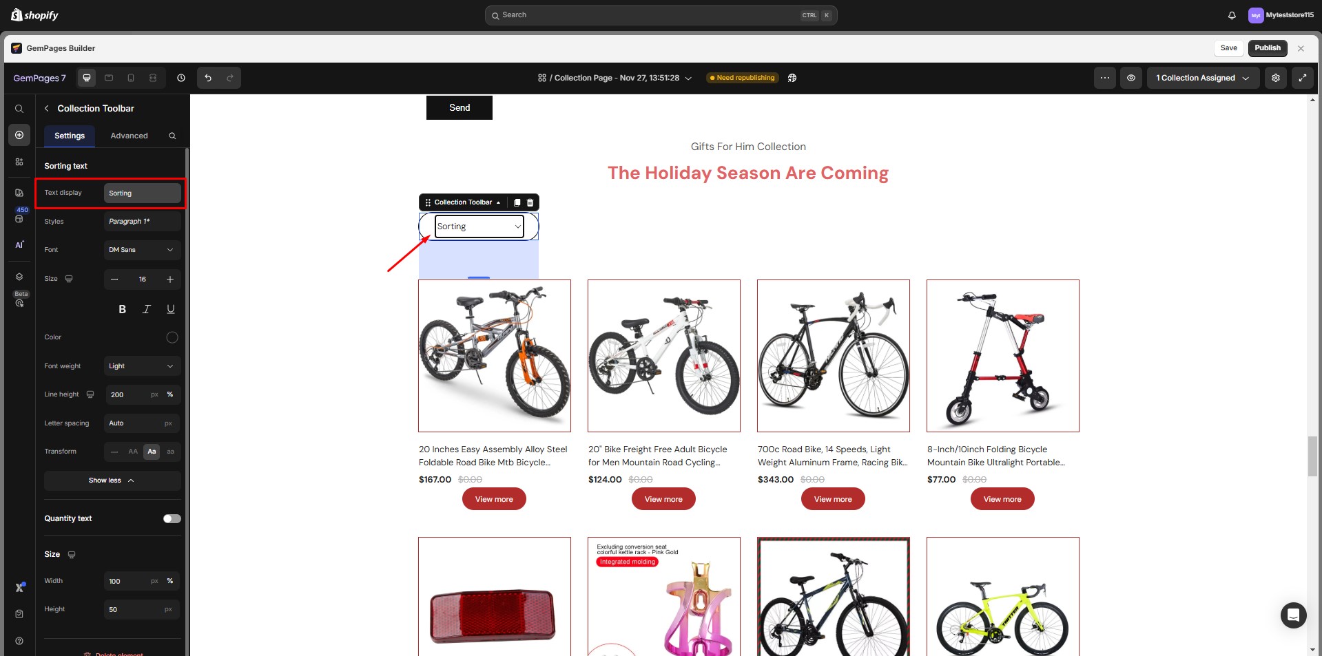 Collection Toolbar Element - Help Center