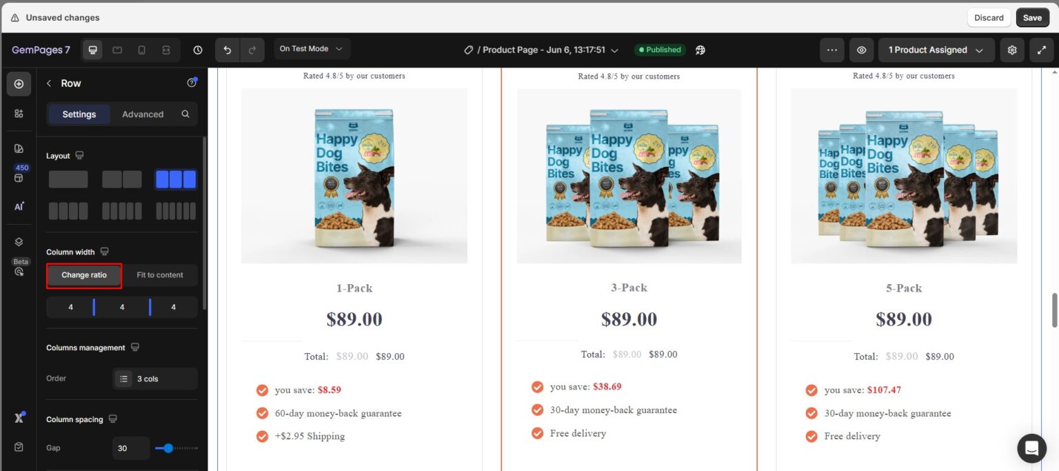 Change the Size of Column - Help Center