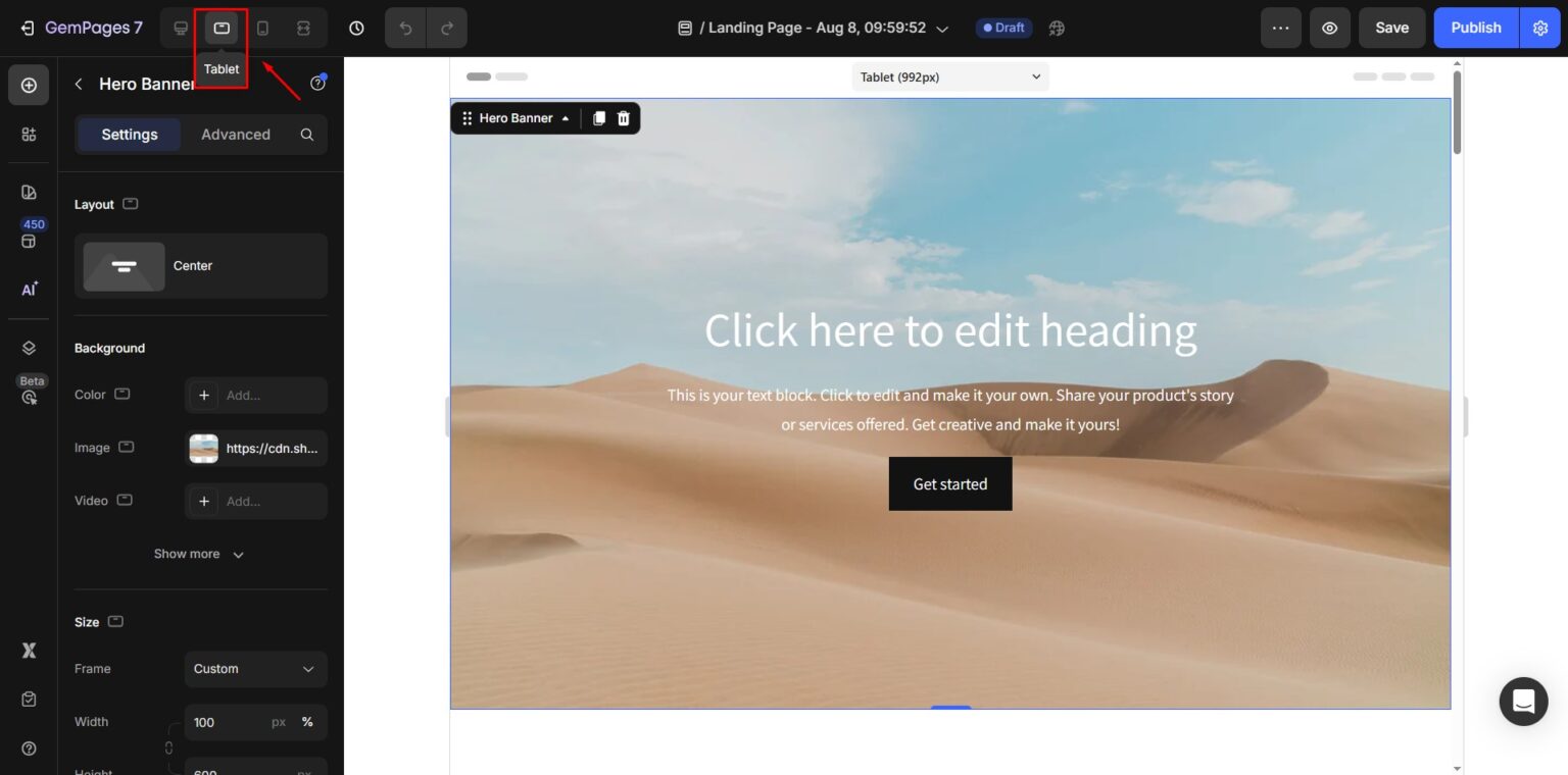 Preview Page on Different Devices - Help Center