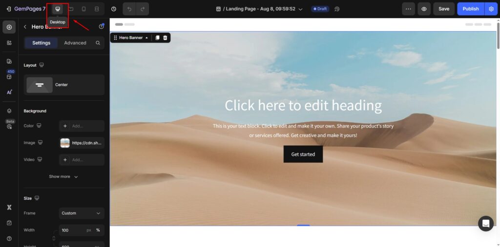 Preview Page on Different Devices - Help Center