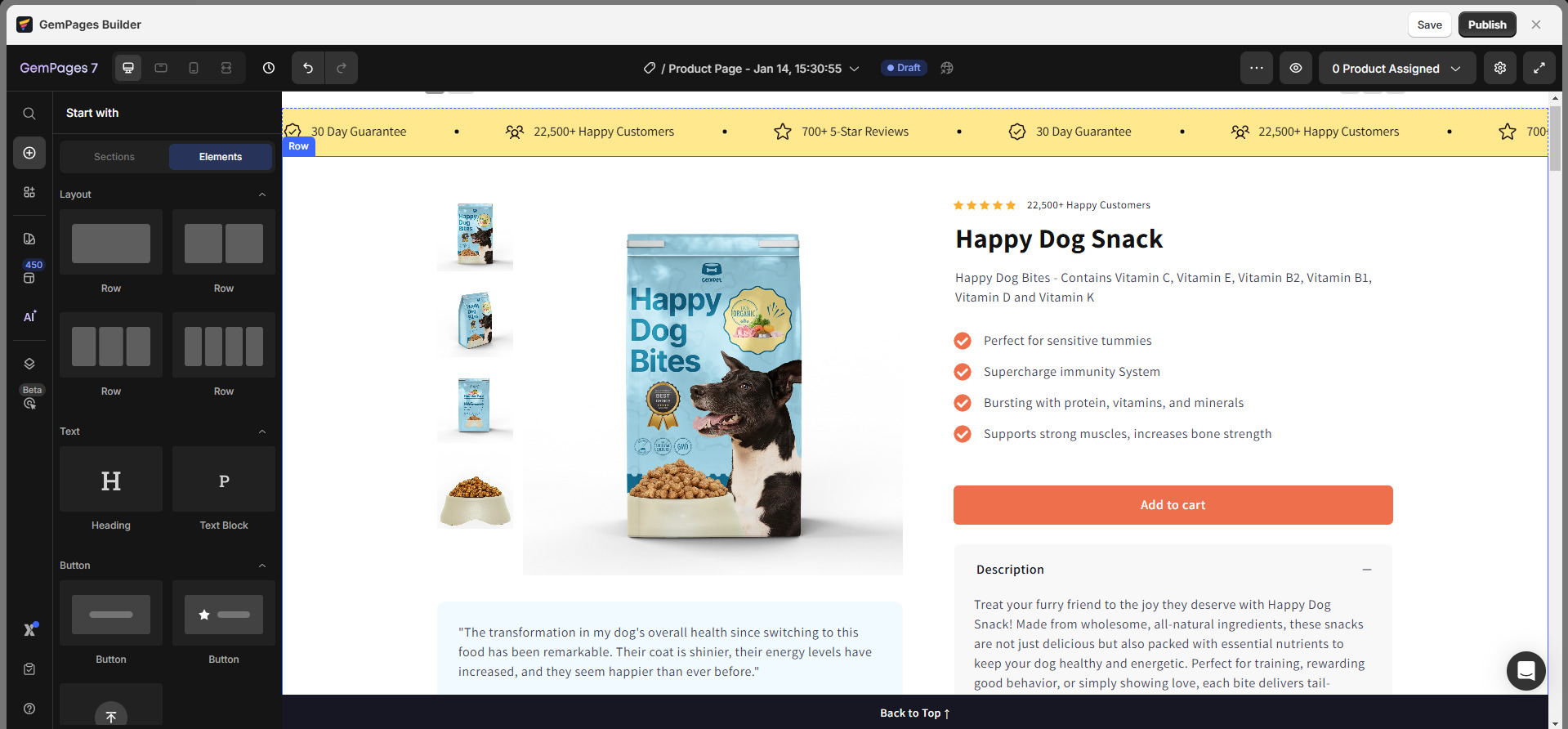 Make a Product Page with Template - Help Center