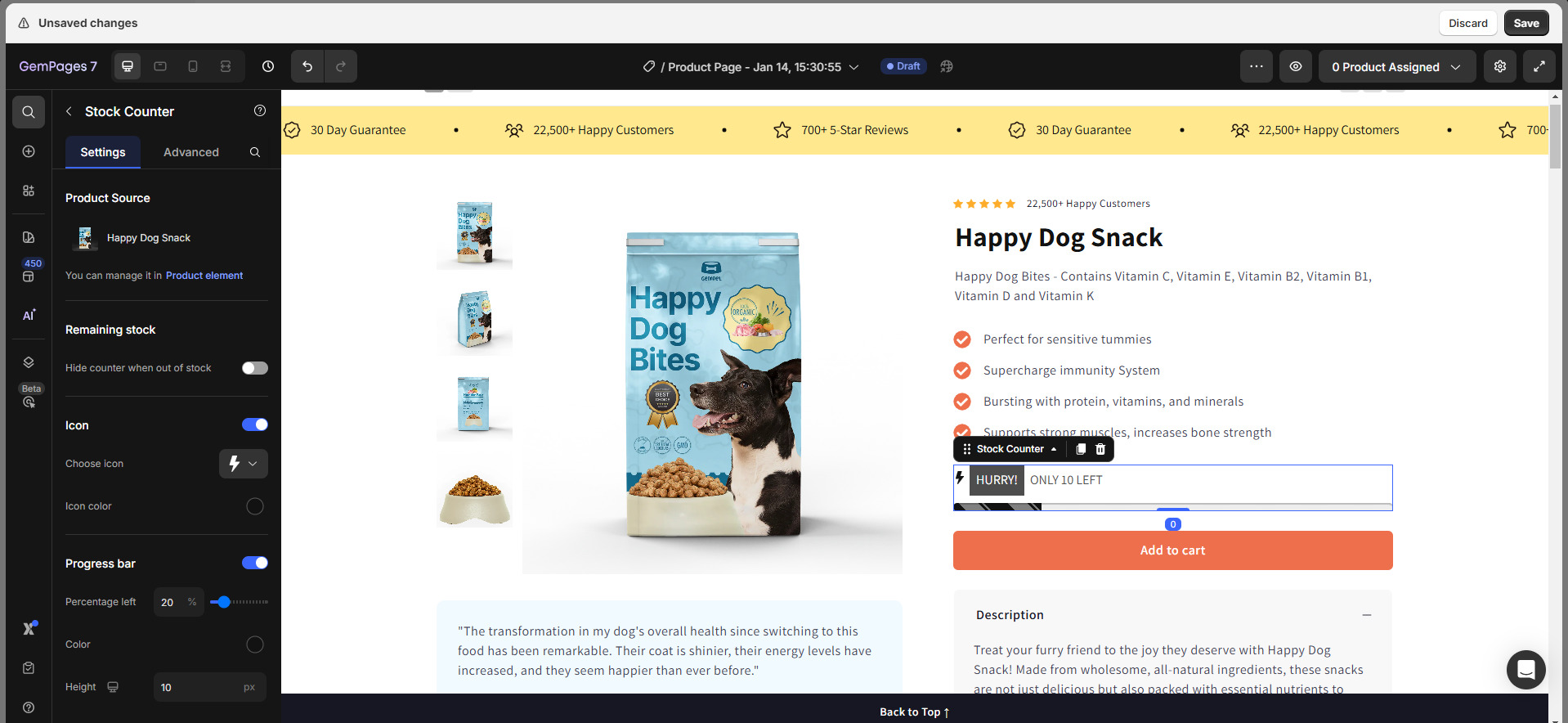 Make a Product Page with Template - Help Center