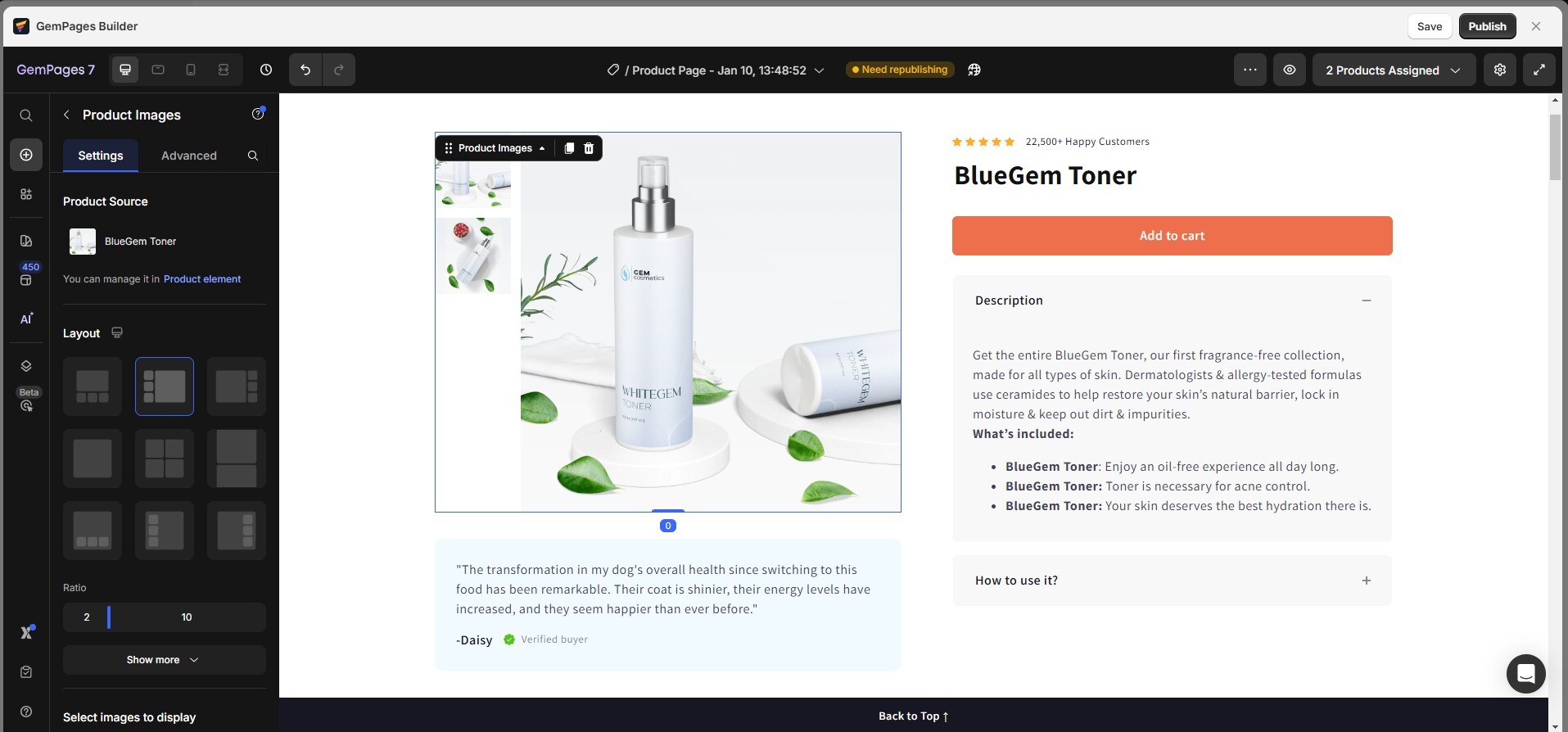 Why My Product Page Not Showing Products? - Help Center