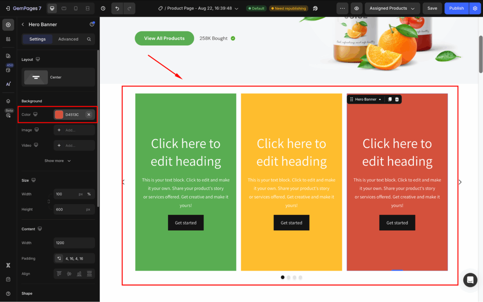 How to Create a Carousel with Text - Help Center