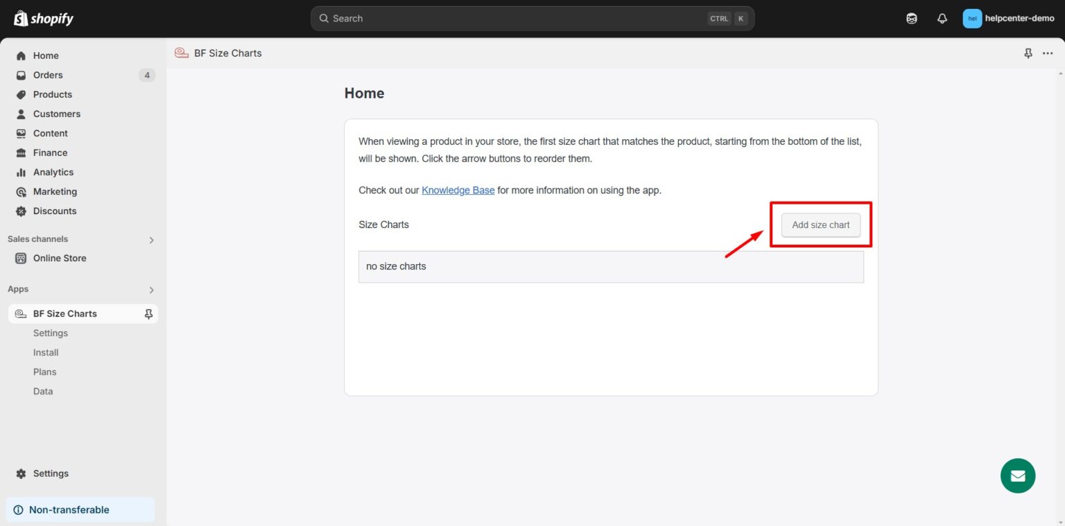 BF サイズ表とサイズガイド - ヘルプセンター