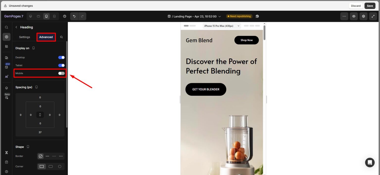 Set Different Font Sizes on Desktop and Mobile - Help Center