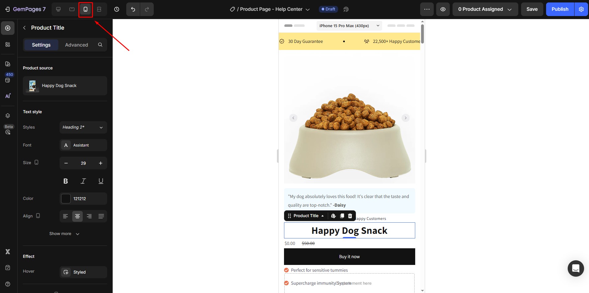 Set Different Font Sizes on Desktop and Mobile - Help Center
