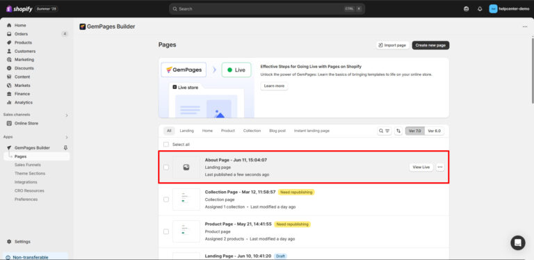 Shopify Logo: Sizes, Formats & How to Add It (GemPages Guide)