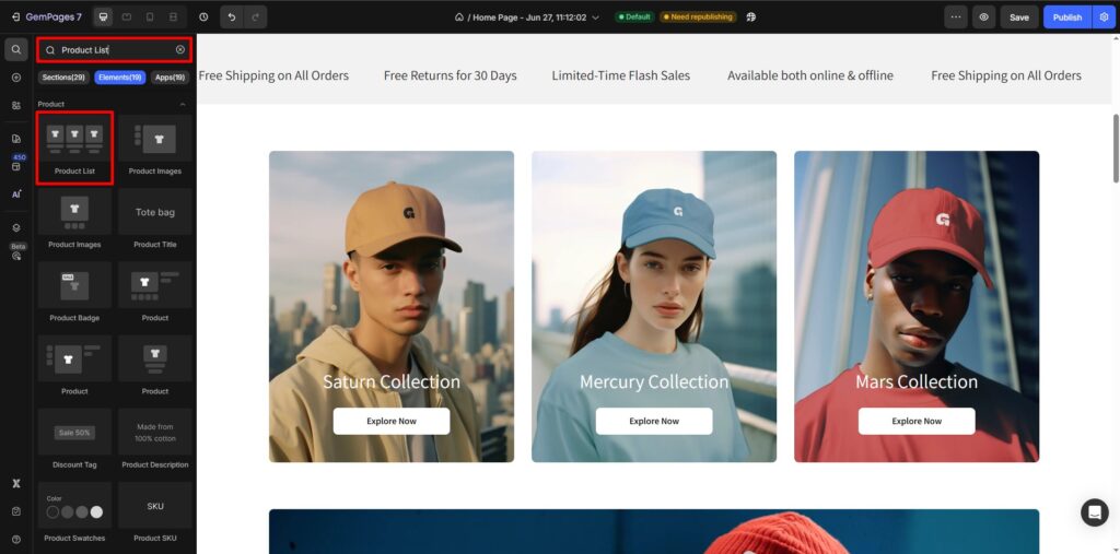 How to Use Complementary Products in Shopify & GemPages - Help Center