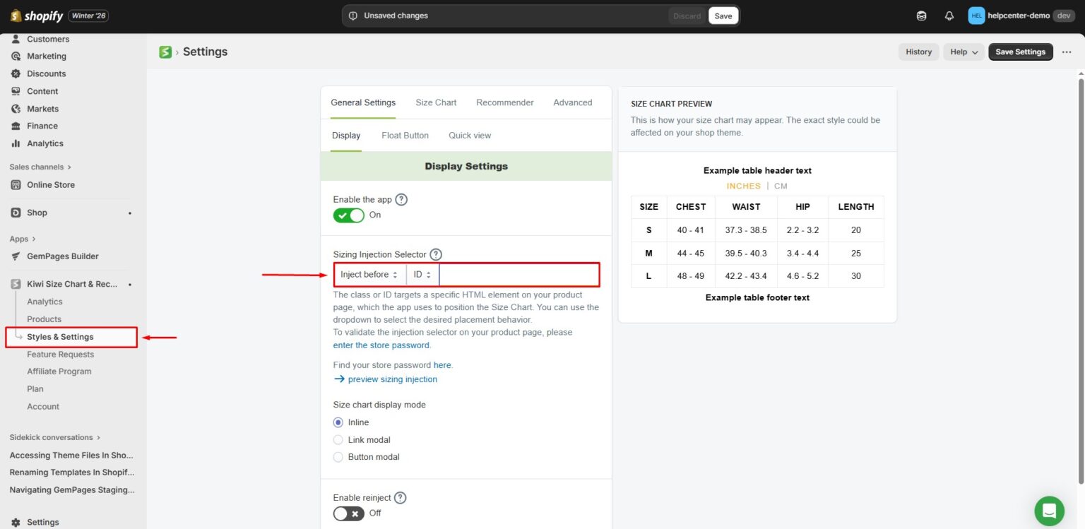 Kiwi Size Chart & Recommender - Help Center