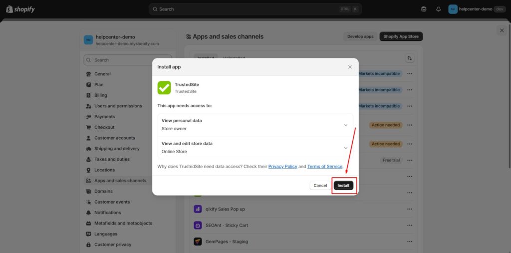 TrustedSite ‑ Trust Badges - Help Center